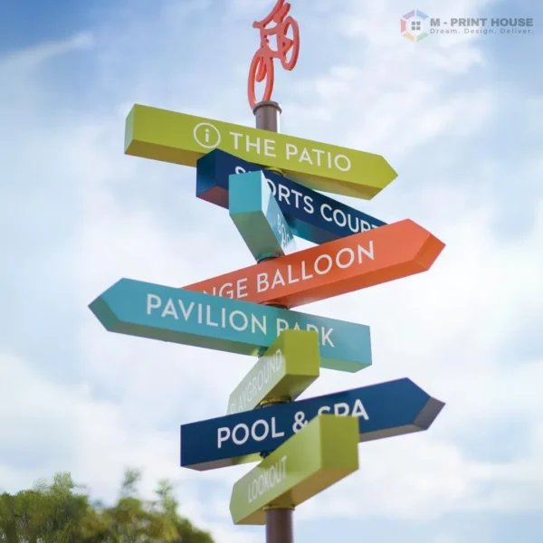 Venue Signage & Wayfinding Dubai | M Print House