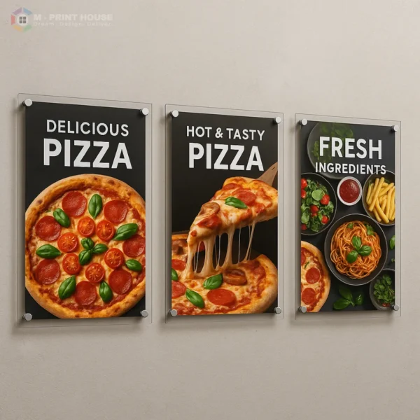 Acrylic Sandwich Signage UAE | M Print House