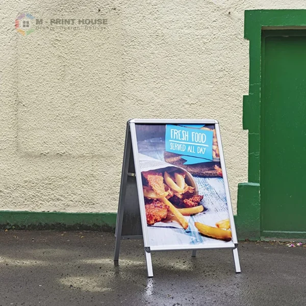 Aluminum A-Frame Board UAE | M Print House