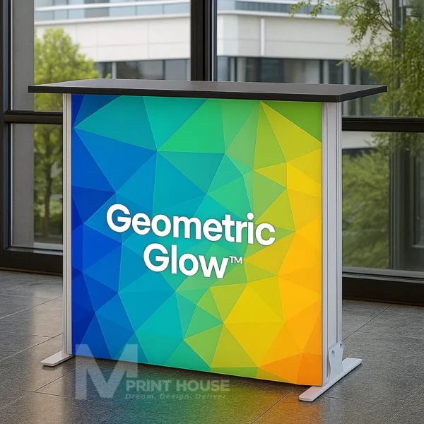 Backlit Exhibition Counter UAE | M Print House