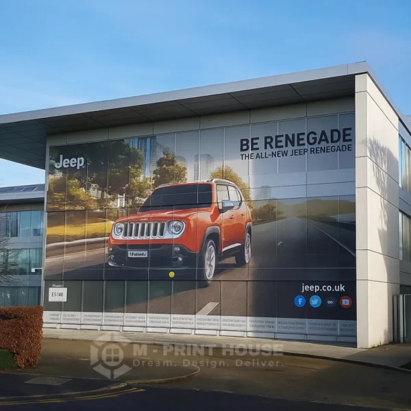 Building Wrap Sticker Printing Dubai | Large-Format Outdoor Branding ...