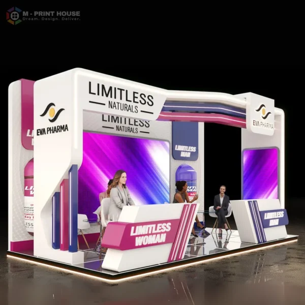 Customized Exhibition Booth Stand Dubai | M Print House