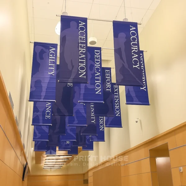 Hanging Posters Dubai | Custom Poster Printing UAE | M Print House