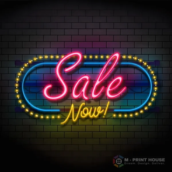 Neon 3D Signage & Neon Signboards UAE | M Print House