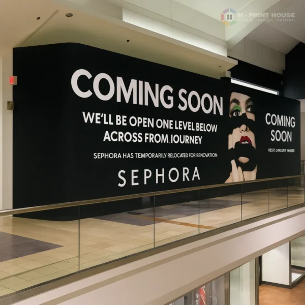 Coming Soon Shop Hoarding Stickers Dubai | M Print House