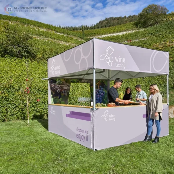 Outdoor Booths Dubai | Custom Event Booths UAE | M Print House