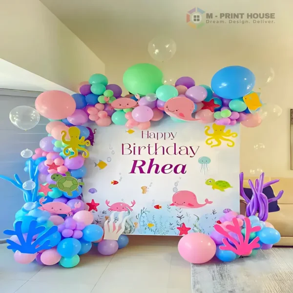 Party Backdrop Printing UAE | Custom Event Backdrops | M Print House