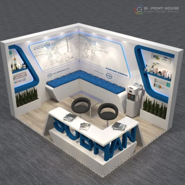 Peninsula Booths Dubai | Custom Three Sided | M Print House