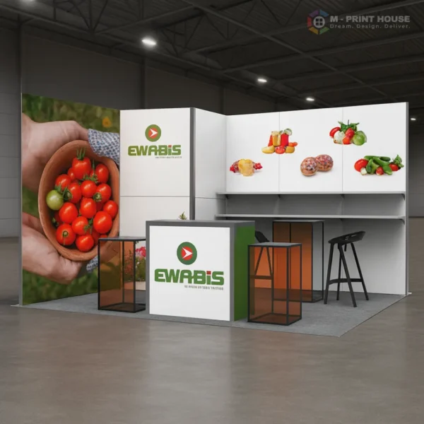 Peninsula Booths Dubai | Custom Three Sided | M Print House