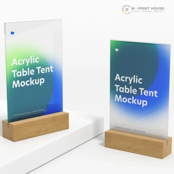 Table Tents Dubai | Display Stands UAE | M Print House