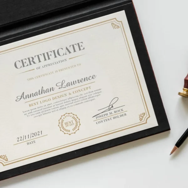Custom Printed Certificates Dubai | Award & Recognition Certificates ...