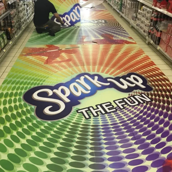 Floor Sticker Printing Dubai | Custom Floor Graphics UAE | M Print House