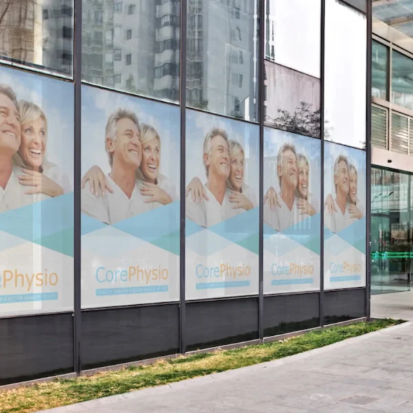 One Way Vision Film Dubai | Perforated Window Graphics UAE | M Print House
