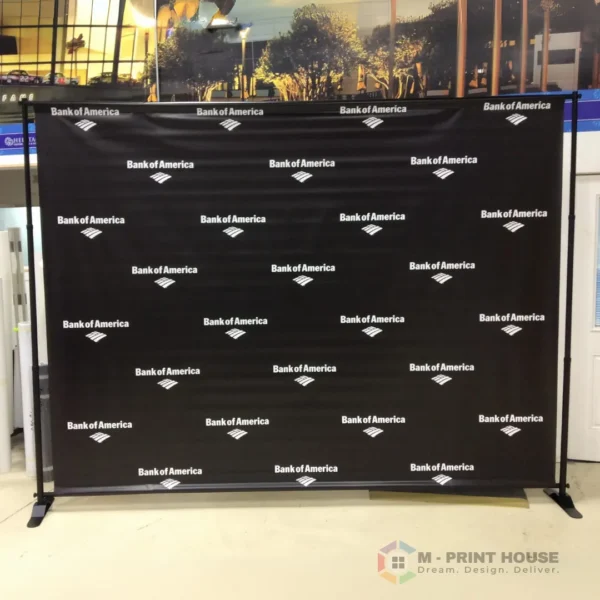 Step & Repeat Backdrop Printing UAE | Custom Media Walls | M Print House
