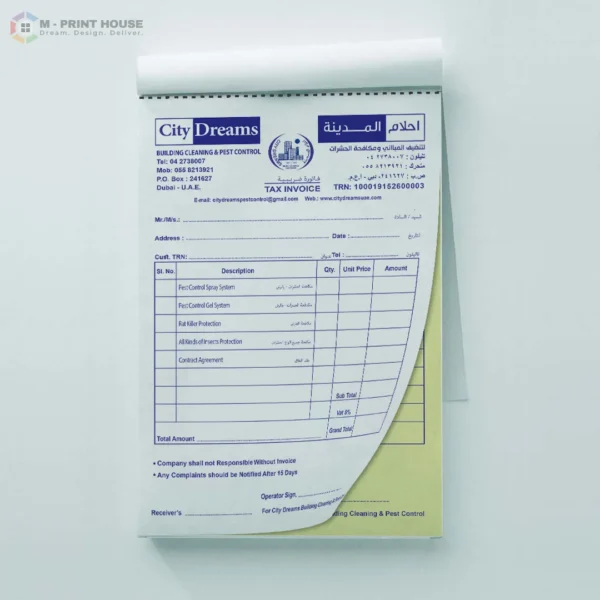 Payment Voucher Book Dubai | Custom NCR Voucher Printing UAE | M Print ...